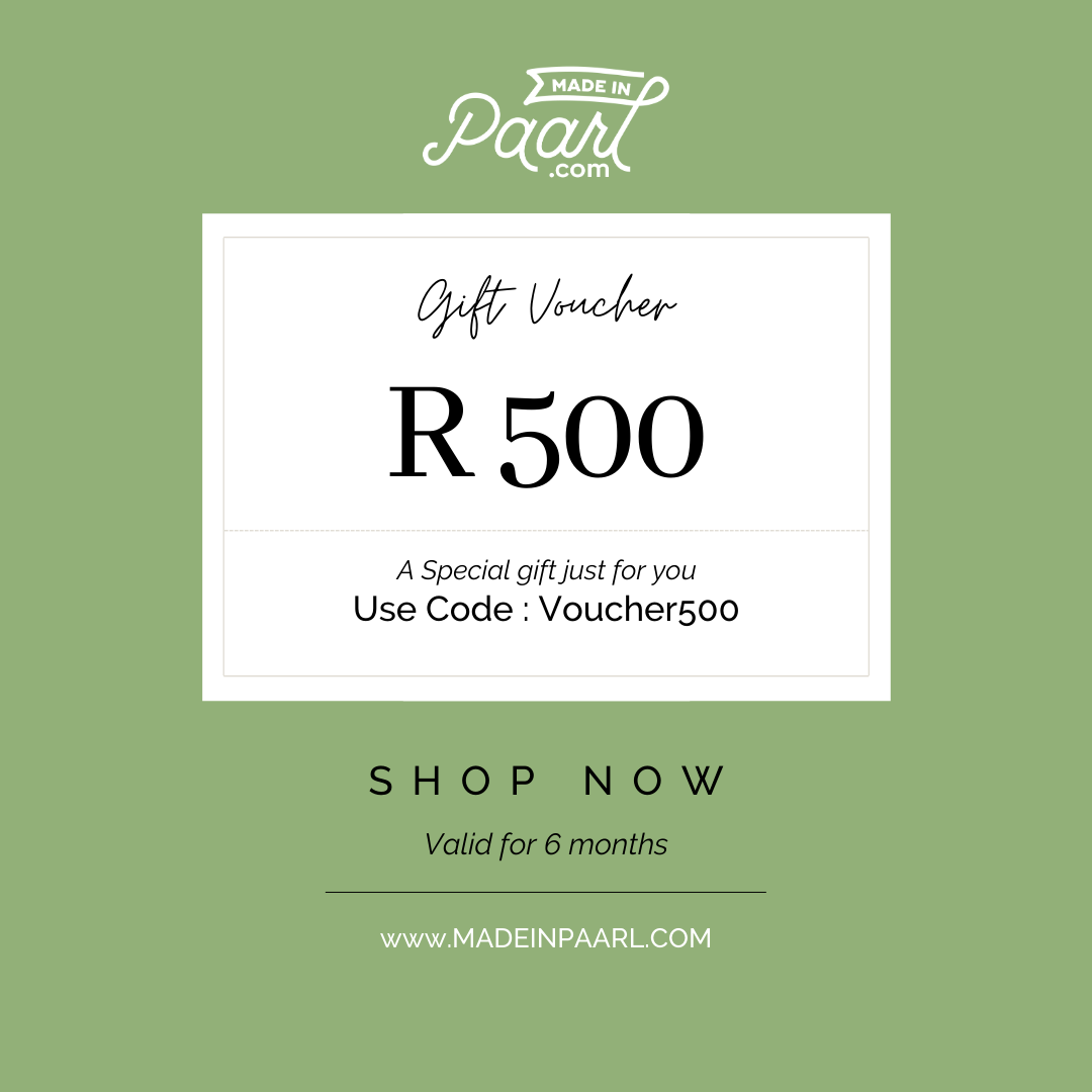 R 500 Gift Voucher – Made In Paarl